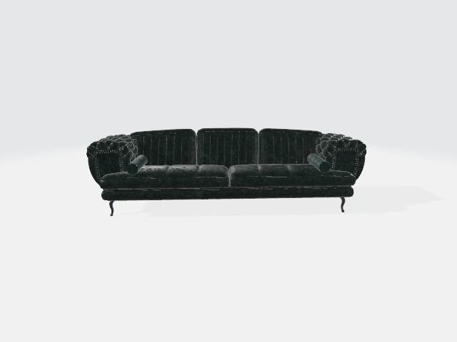 Luxury Leather Couch Sofa Fancy Chair 3D model | CGTrader