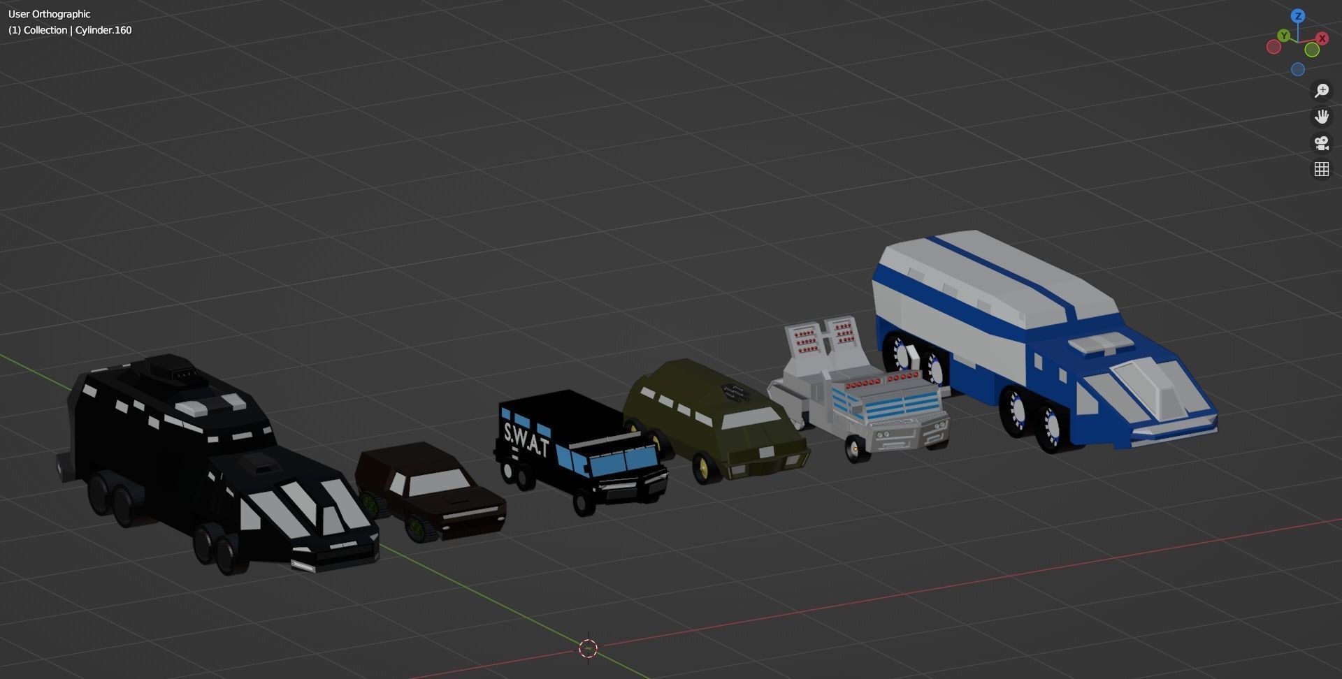 3D model Low poly Military vehicles VR / AR / low-poly | CGTrader