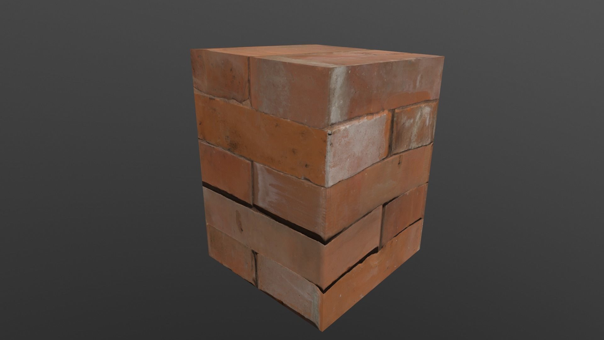 3D model Brick Set AR VR PBR Lowpoly with game ready 3d Model VR / AR ...