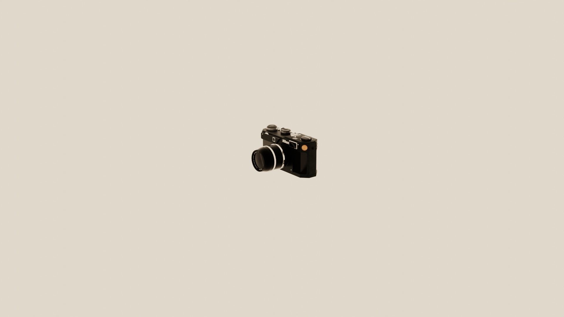 Nikon S3 Camera 3D model | CGTrader