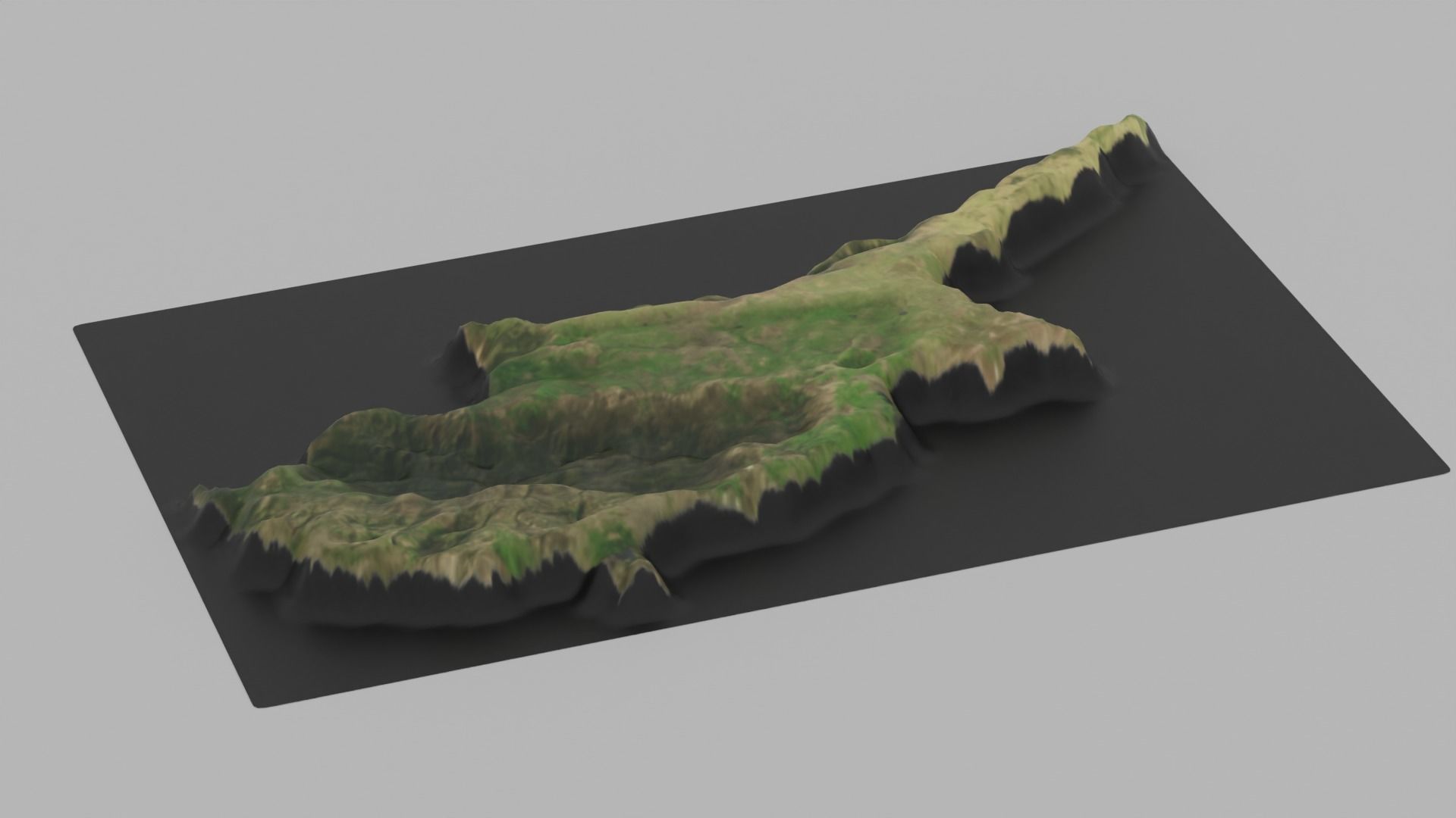 3D model Cyprus Map Country VR / AR / low-poly | CGTrader