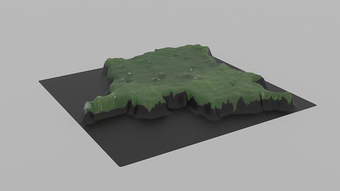 3D model Democratic Republic-of Congo VR / AR / low-poly | CGTrader