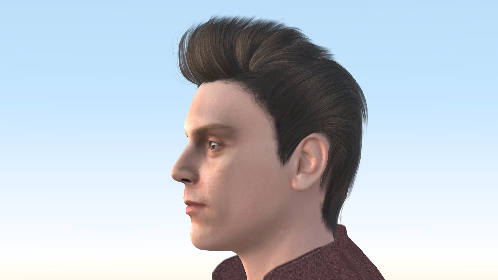 3D model Evan Peters VR / AR / low-poly | CGTrader