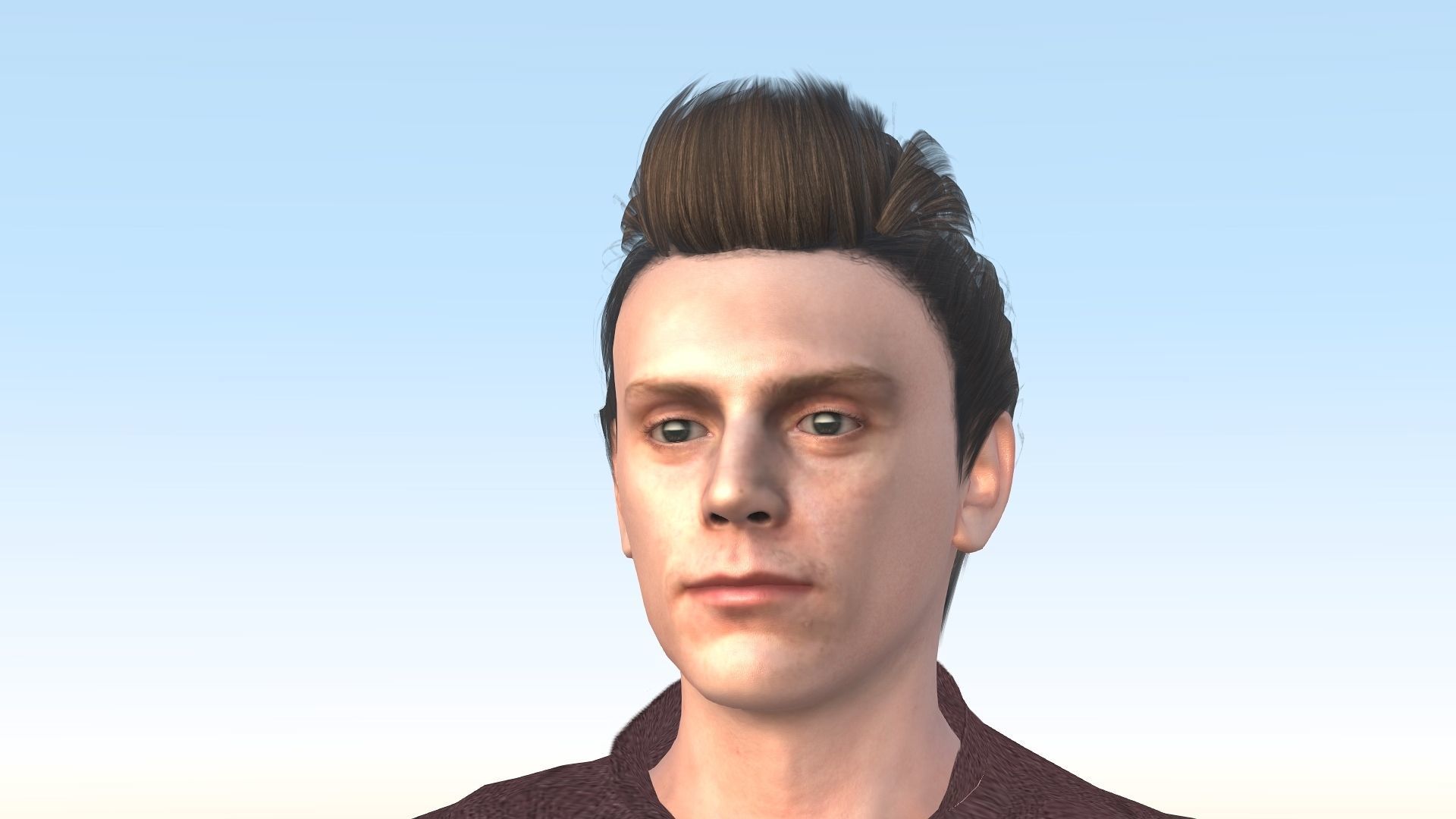 3D model Evan Peters VR / AR / low-poly | CGTrader