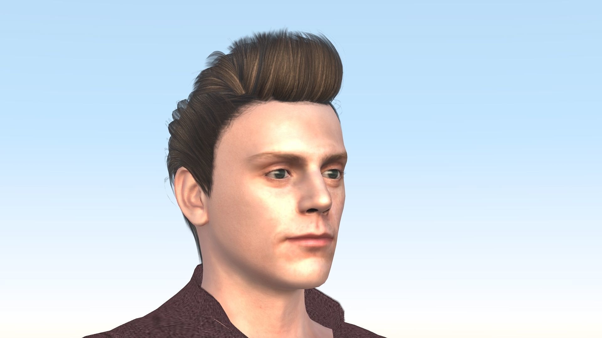 3D model Evan Peters VR / AR / low-poly | CGTrader