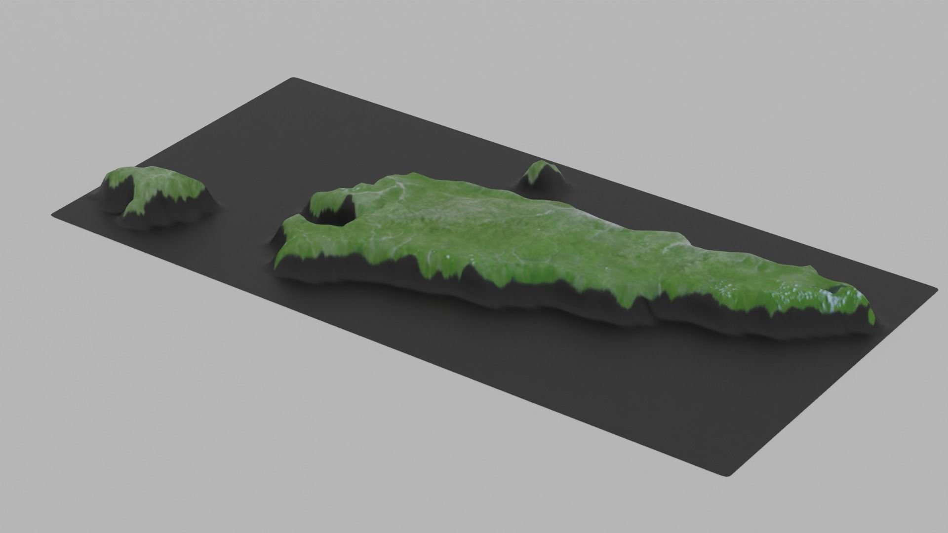 3D model East Timor Map Country VR / AR / low-poly | CGTrader