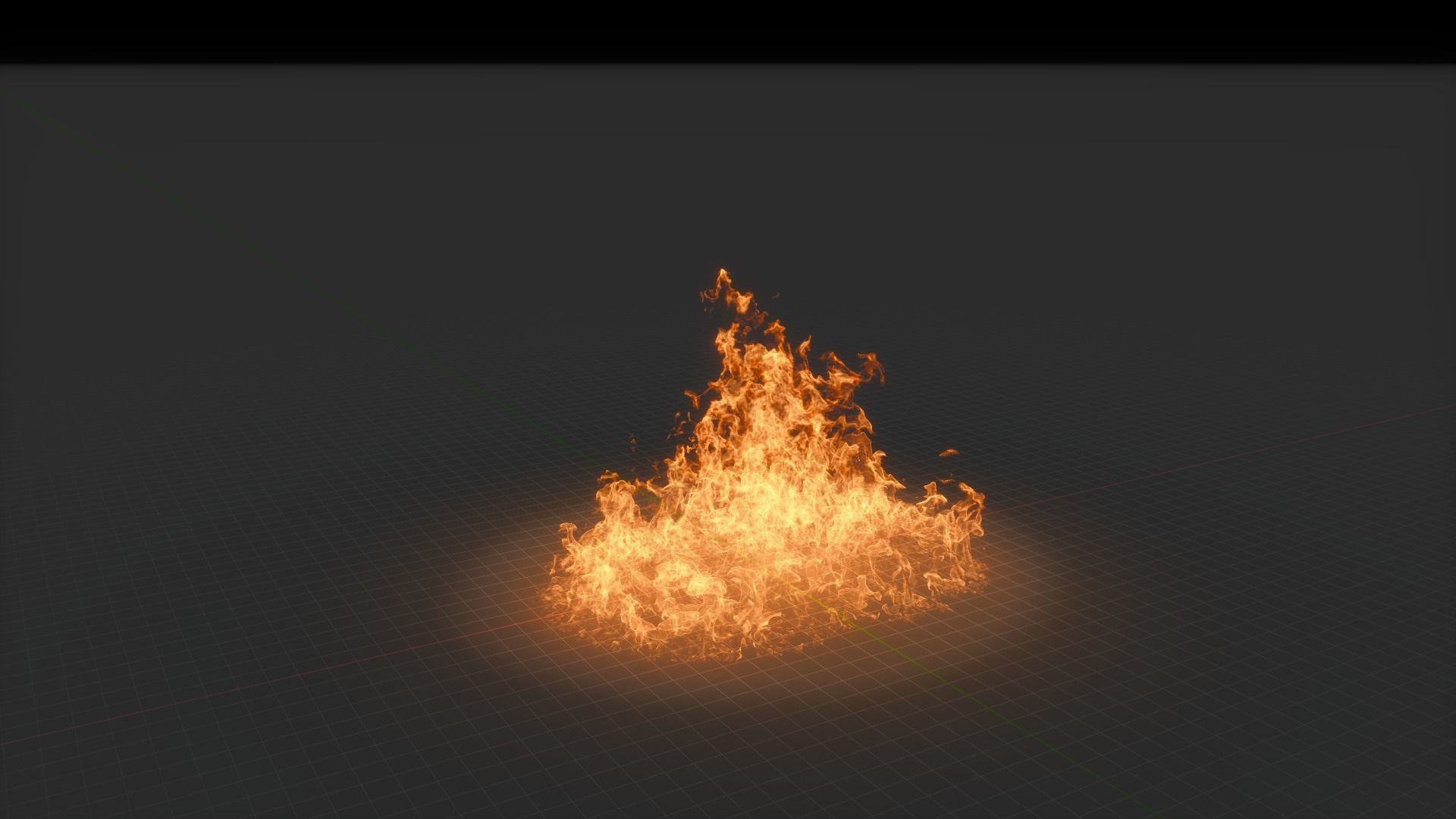 3D Fire Animation 3D model animated | CGTrader
