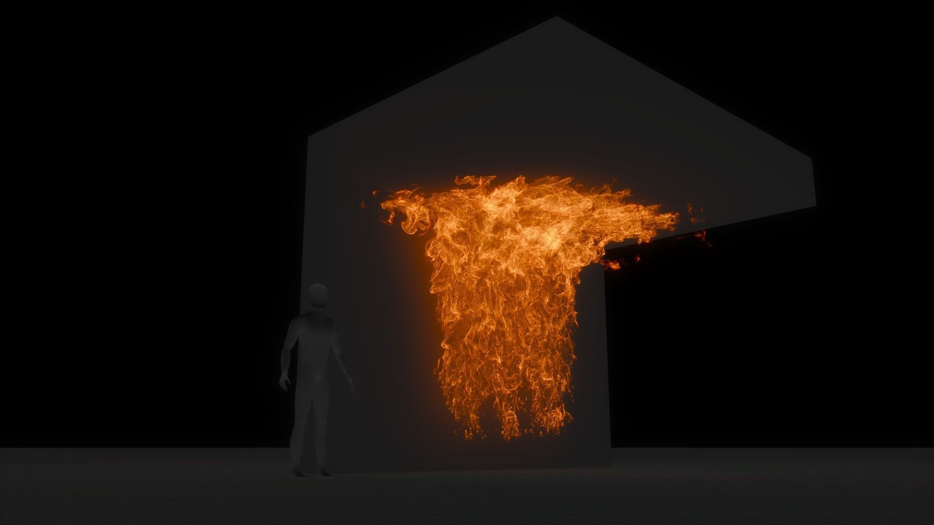 3D Wallfire Animation 3D model animated | CGTrader