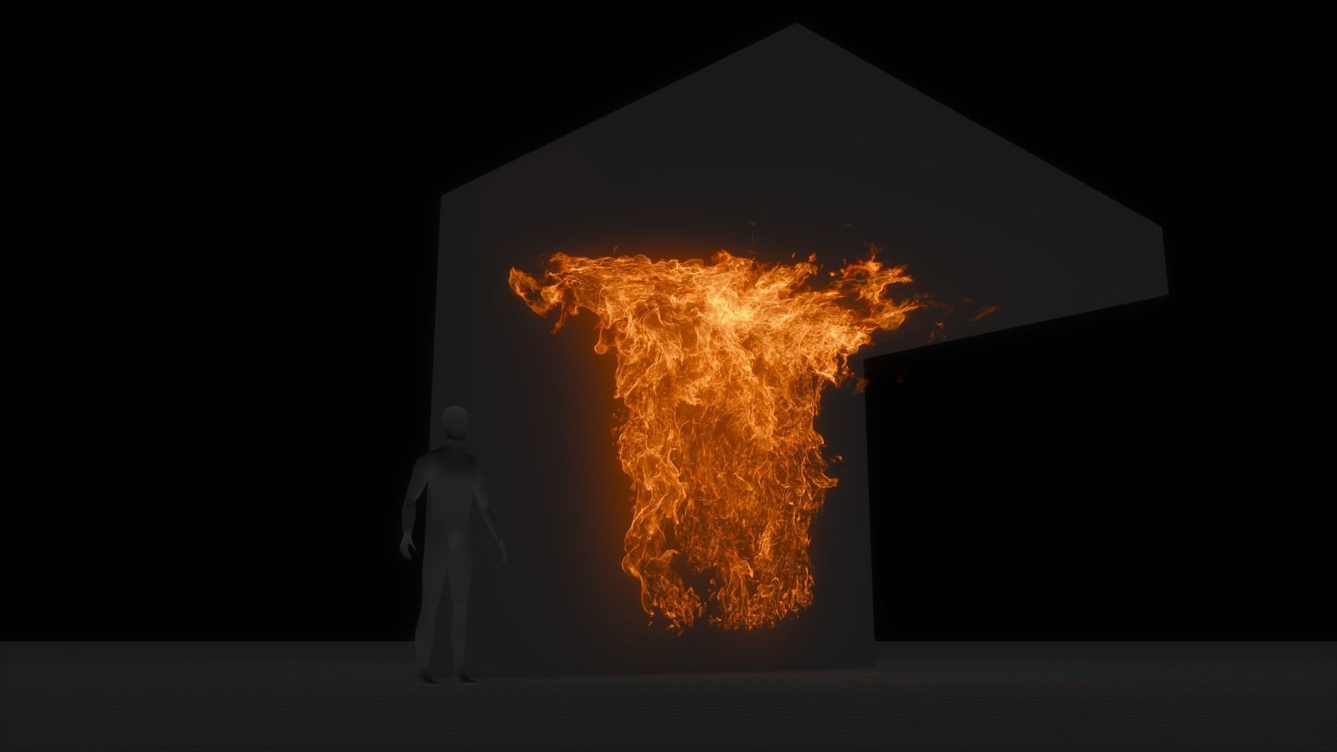 3D Wallfire Animation 3D model animated | CGTrader