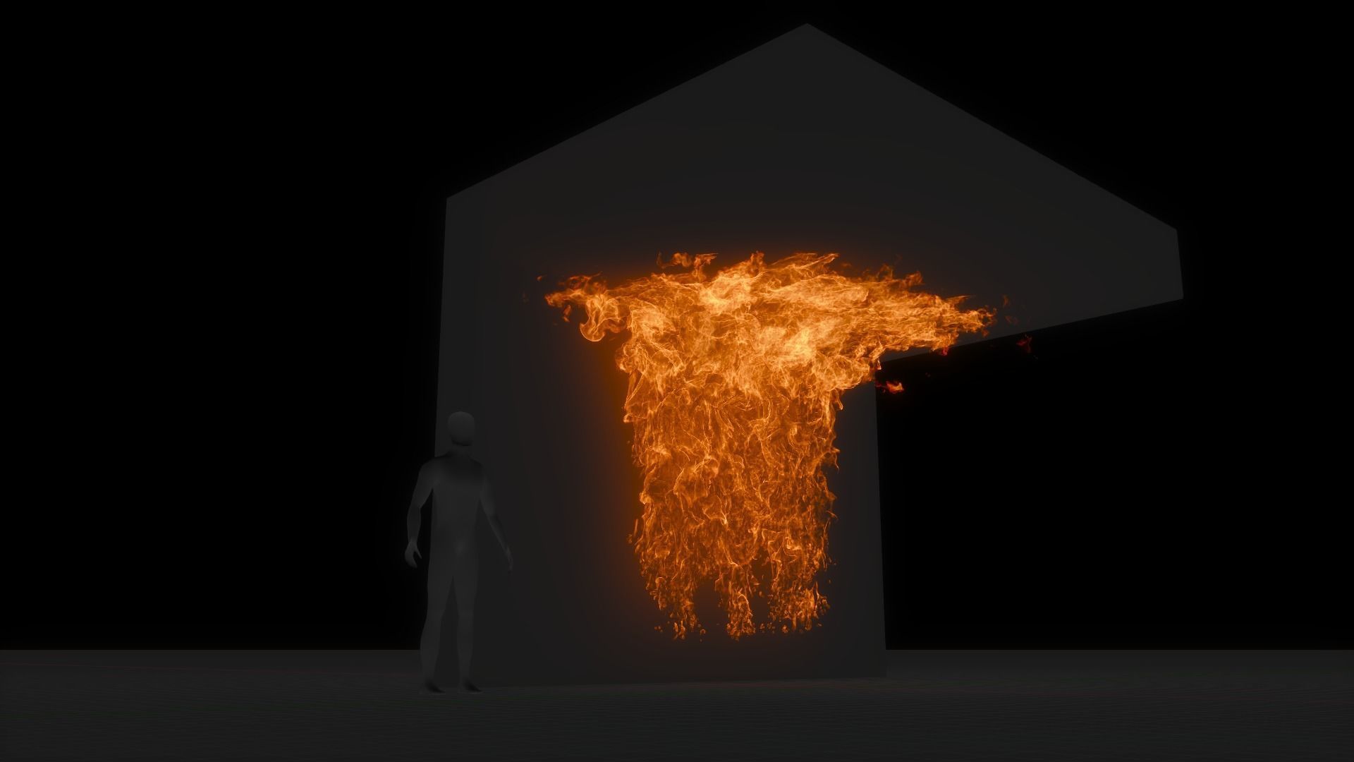3D Wallfire Animation 3D model animated | CGTrader