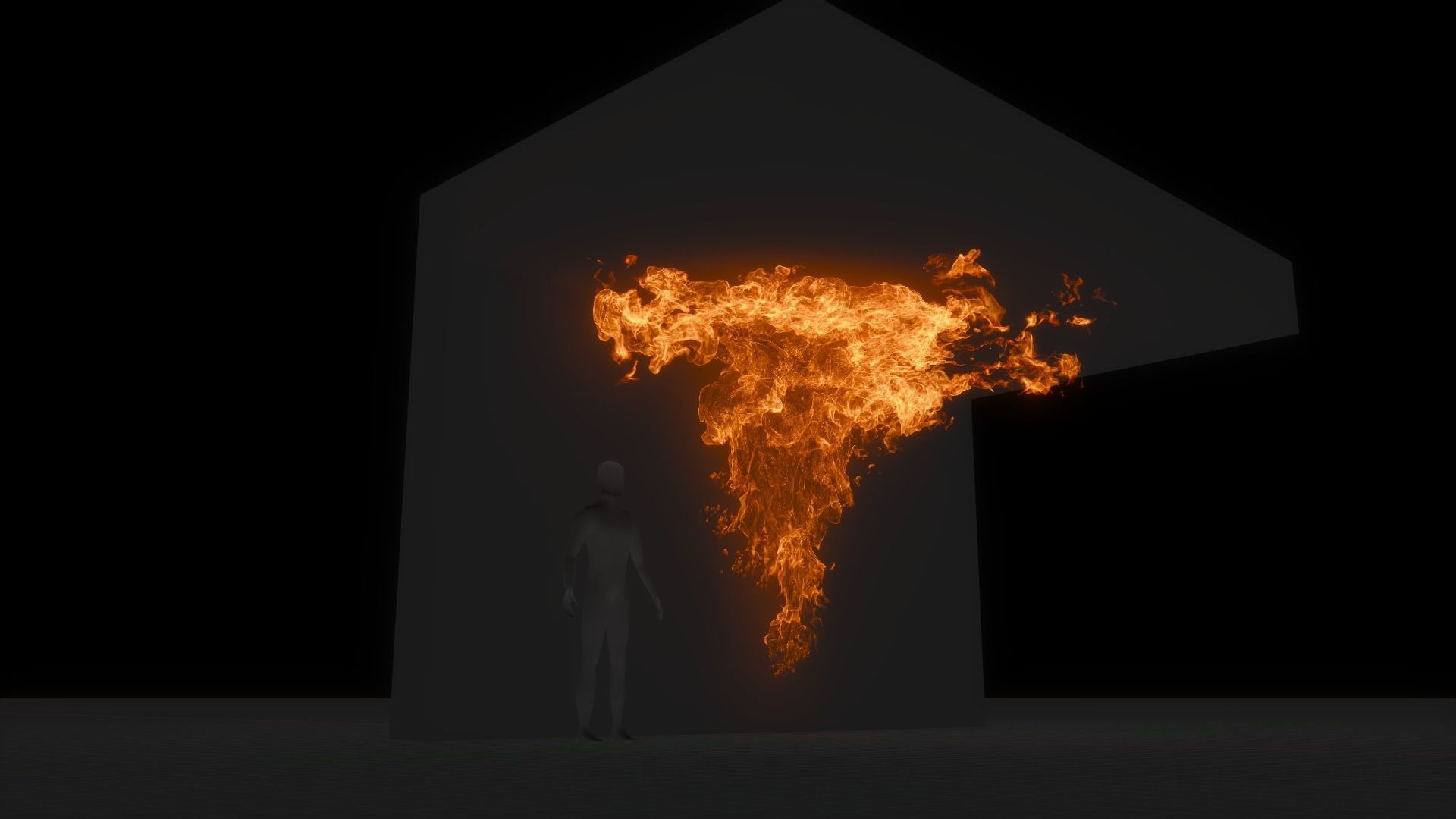3D Wallfire Animation 3D model animated | CGTrader