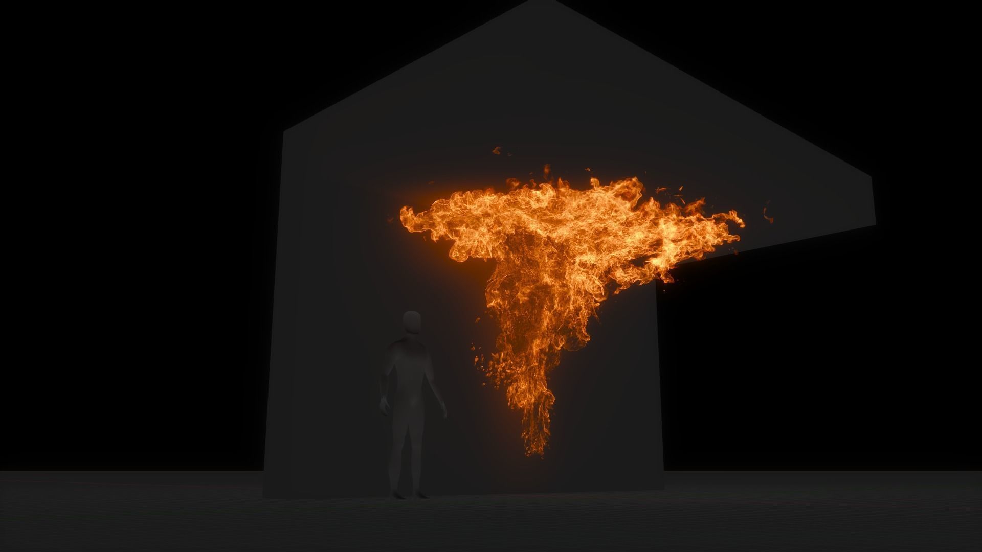 3D Wallfire Animation 3D model animated | CGTrader