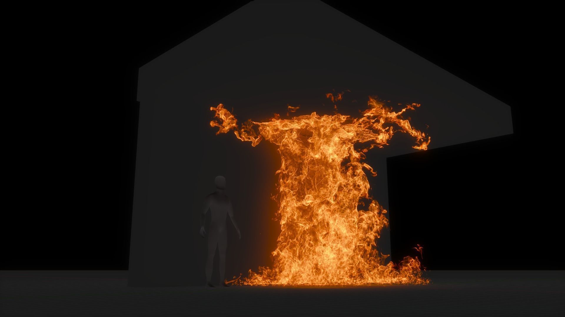 3D Wallfire Animation 3D model animated | CGTrader