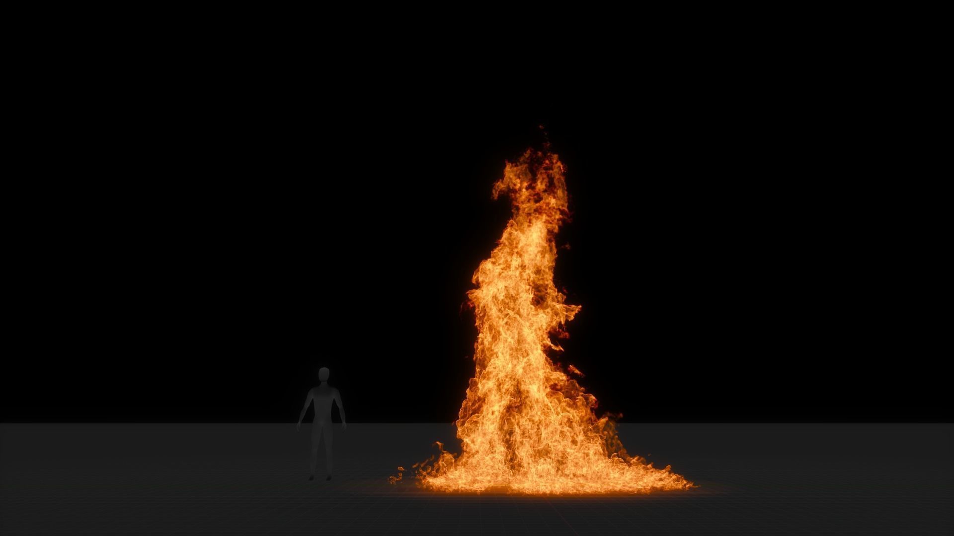 3D Big Fire Animation 3D model animated | CGTrader