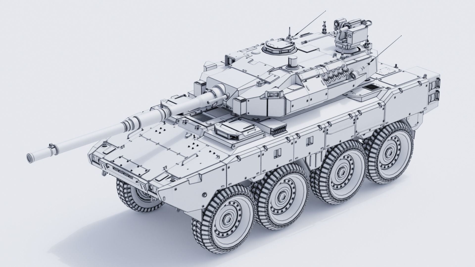 3D model Tank destroyer Machine Vehicle VR / AR / low-poly | CGTrader