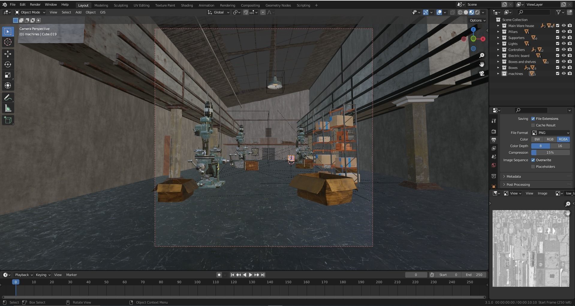High Quality High Poly WareHouse Scene Ready For games 3D model | CGTrader