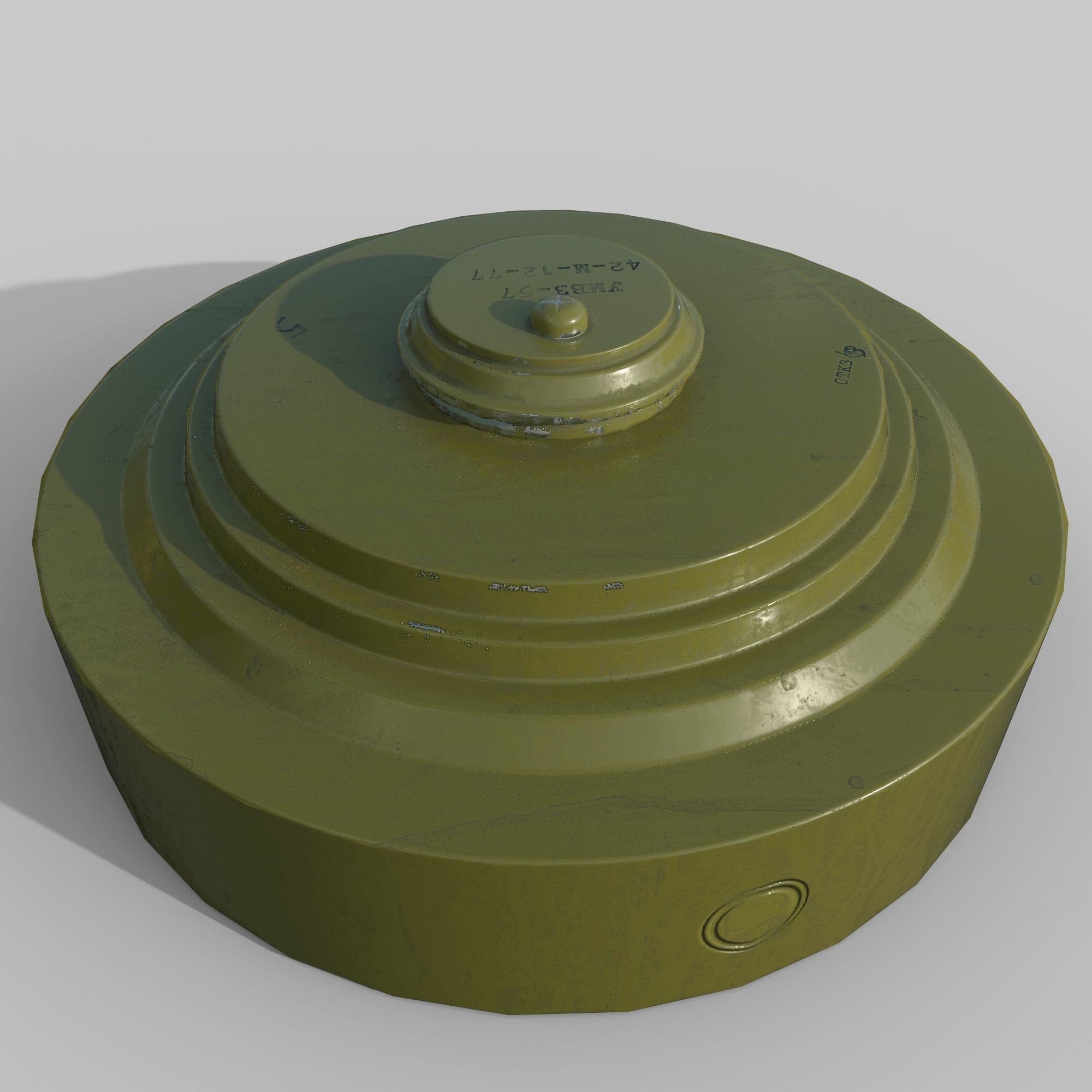 3D model Mine TM-57 VR / AR / low-poly | CGTrader