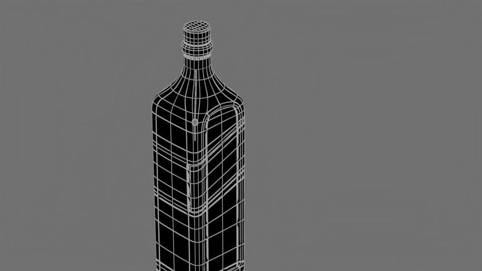 3D model Johnnie Walker Blue Label VR / AR / low-poly | CGTrader