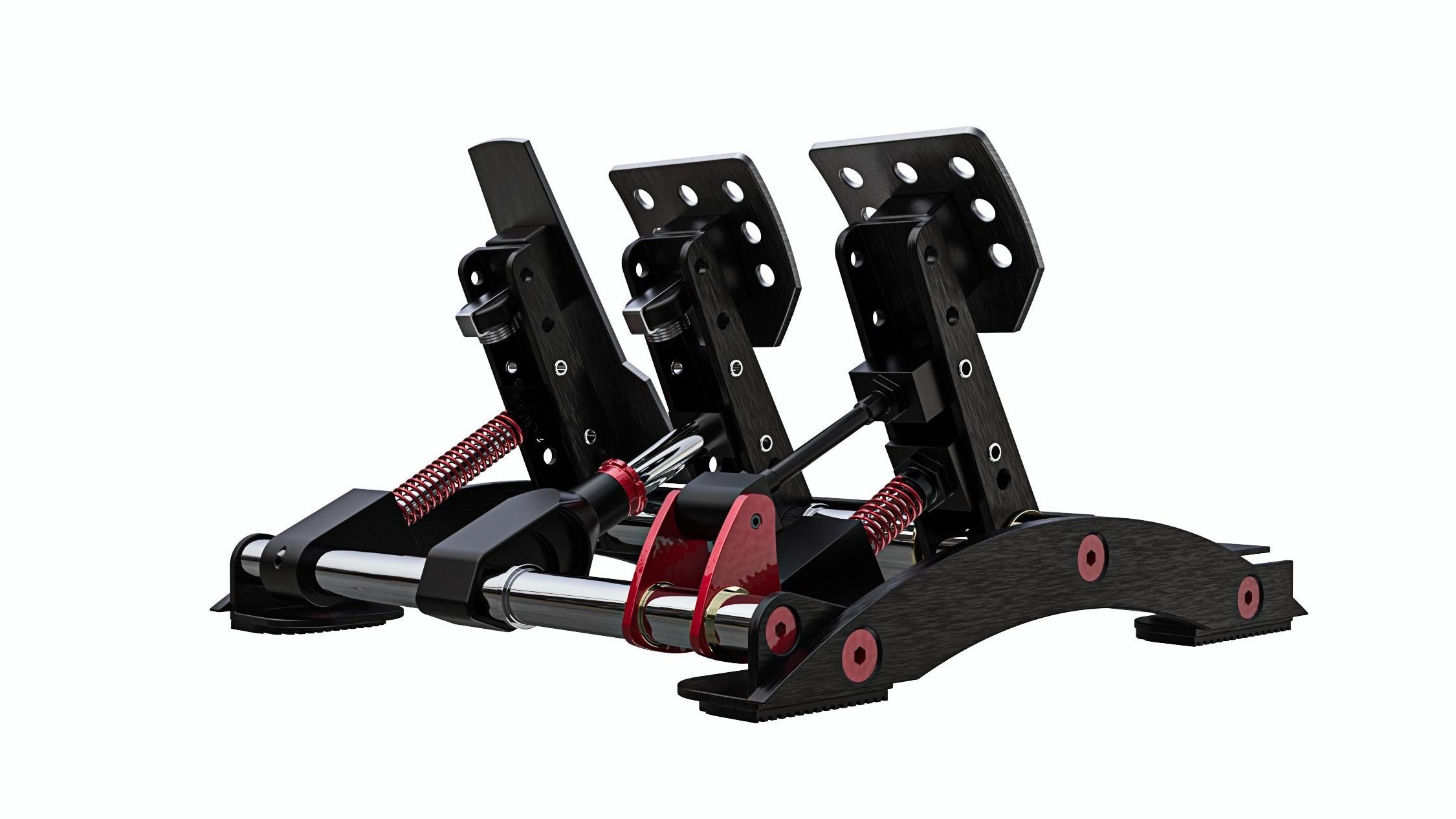FANATEC CLUBSPORT V3 PEDALS 3D model | CGTrader