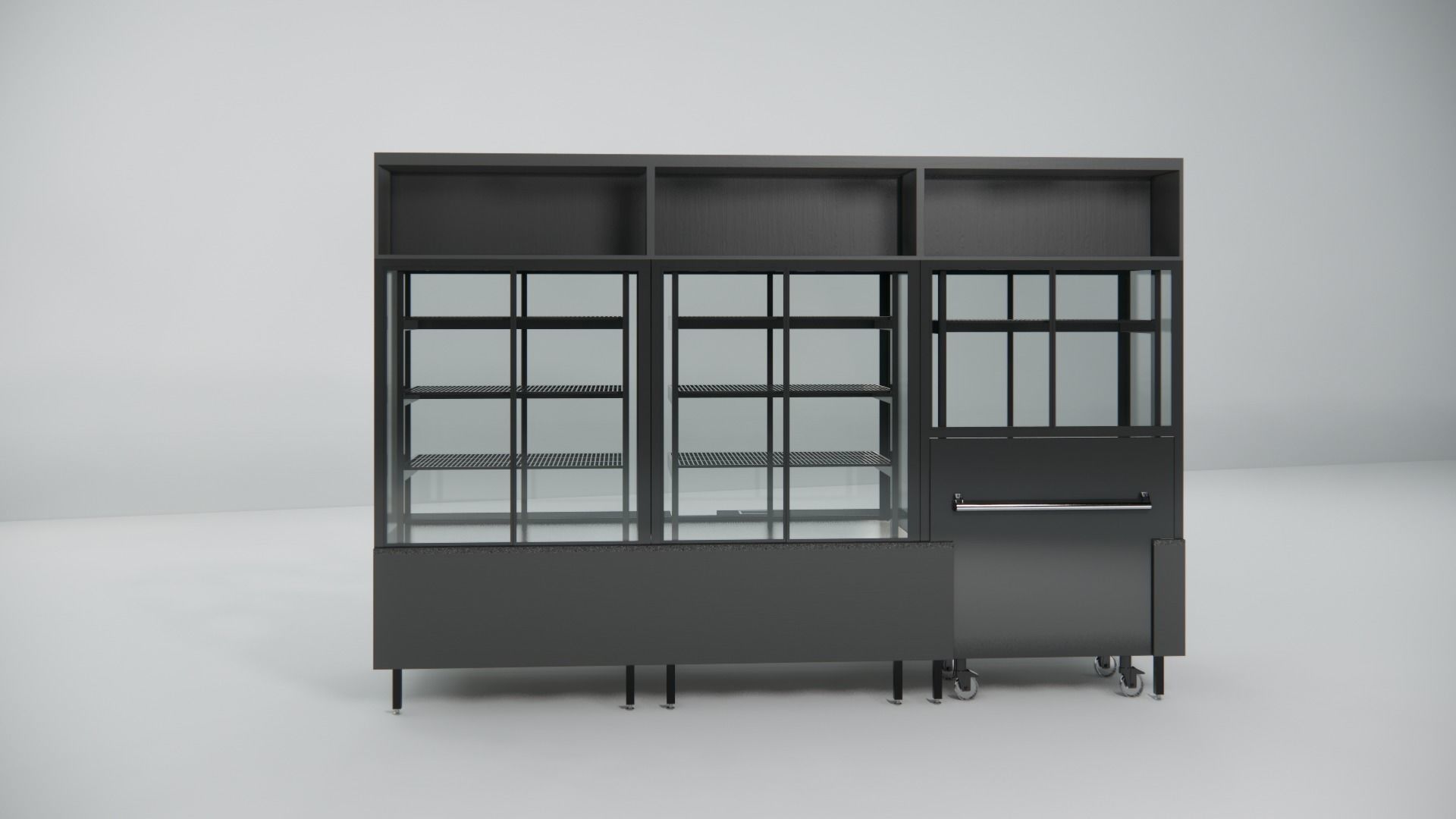 SUPERMARKET BAKERY DISPLAY 3D model | CGTrader