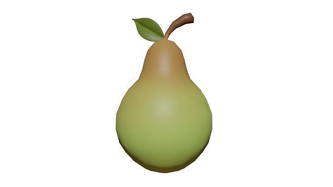 3D model Pear 3d VR / AR / low-poly | CGTrader