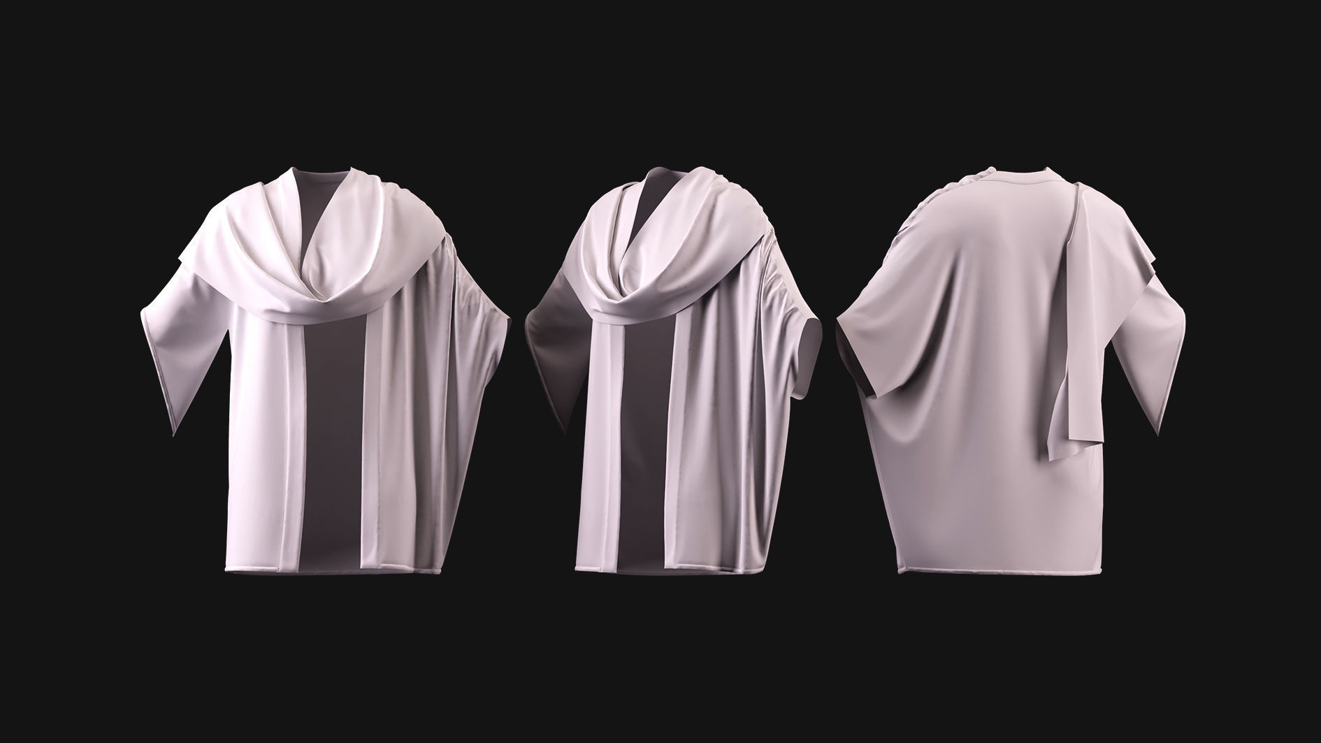 Cape models collection 3D model | CGTrader