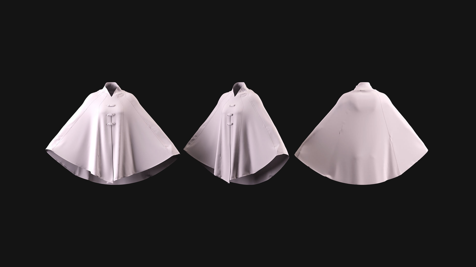 Cape models collection 3D model | CGTrader