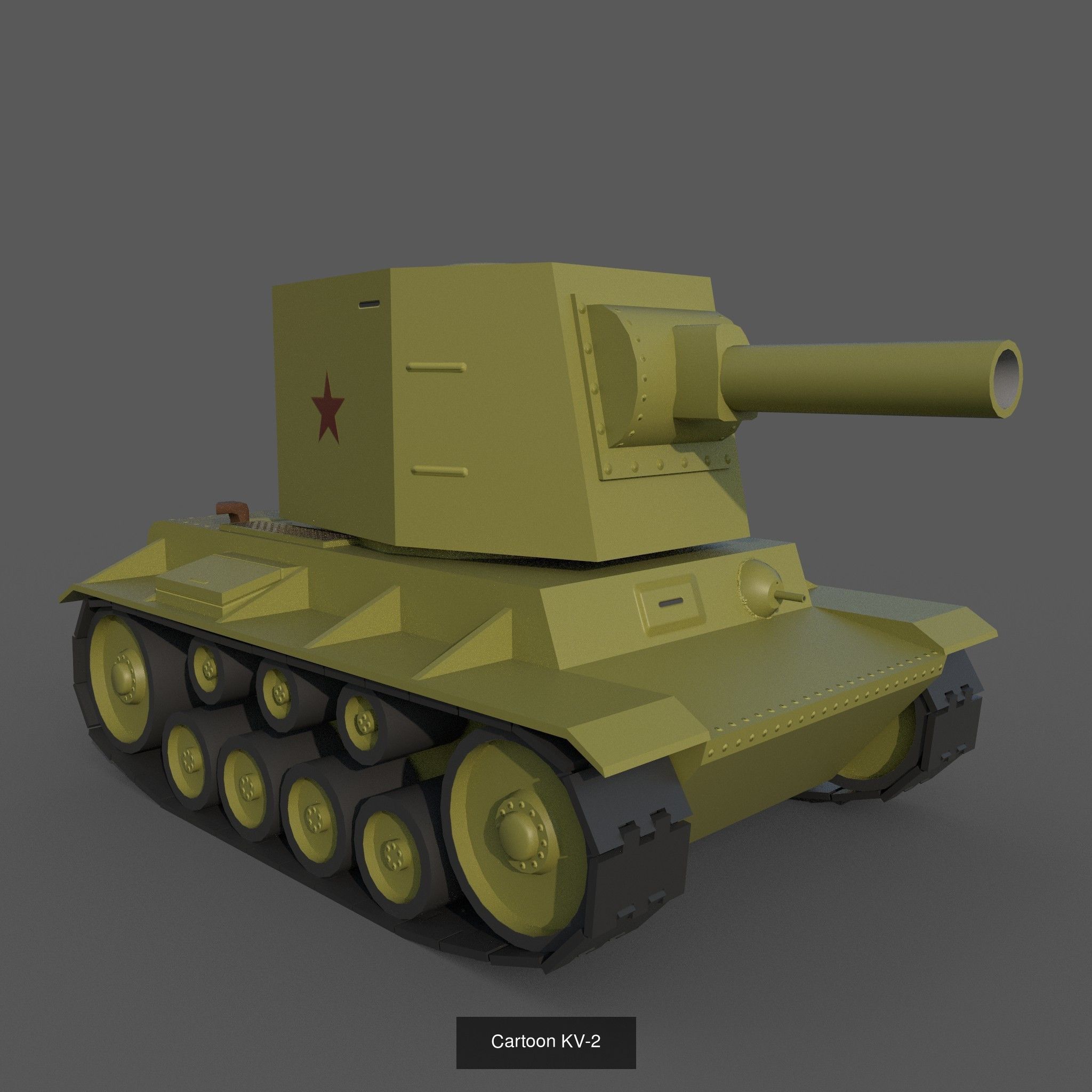 Cartoon tanks 3D Model Collection | CGTrader