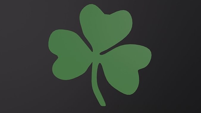 3D model Shamrock 3D Model VR / AR / low-poly | CGTrader