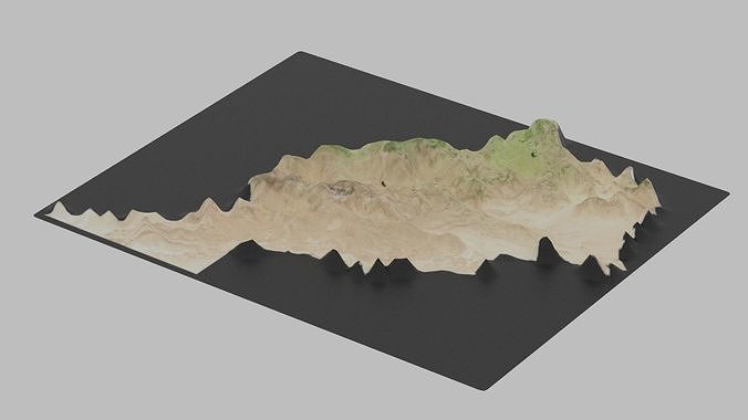 3D model Morocco Map Country VR / AR / low-poly | CGTrader