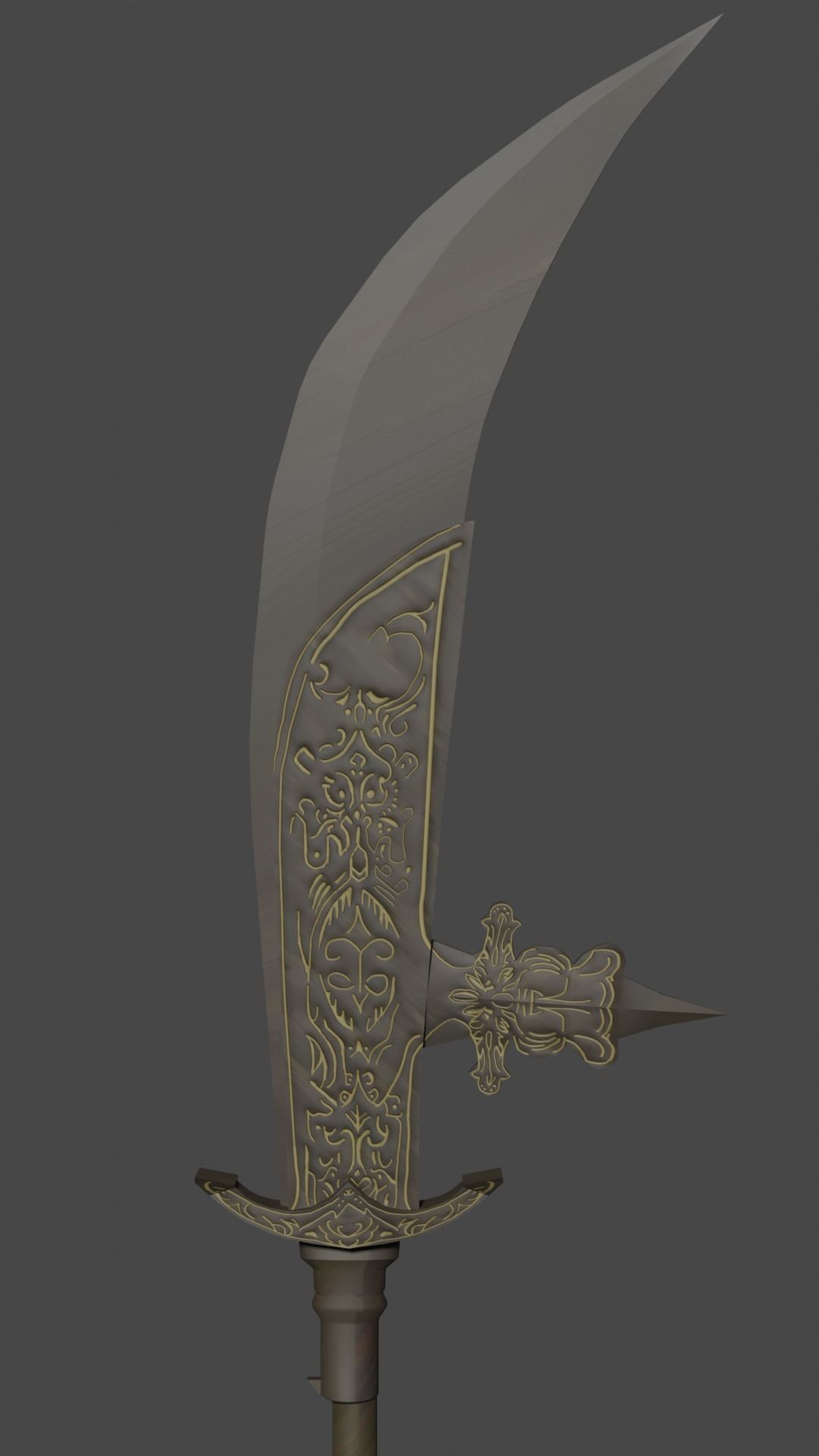 3D model Dark Knight Halberd from Dark souls VR / AR / low-poly | CGTrader