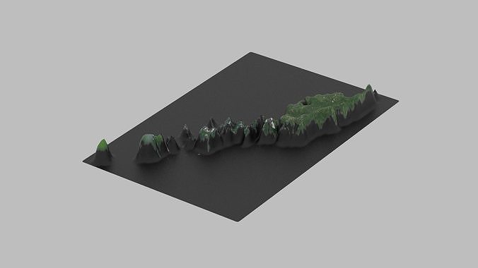 3D model Palau Map Country VR / AR / low-poly | CGTrader