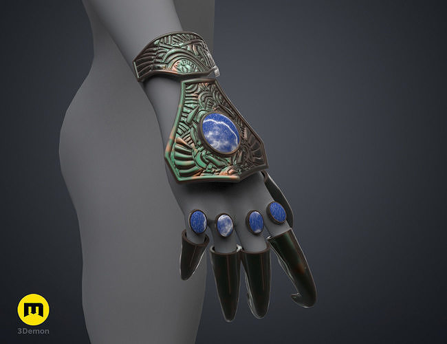 Hand Claws - Jaffa Guard 3D model 3D printable | CGTrader