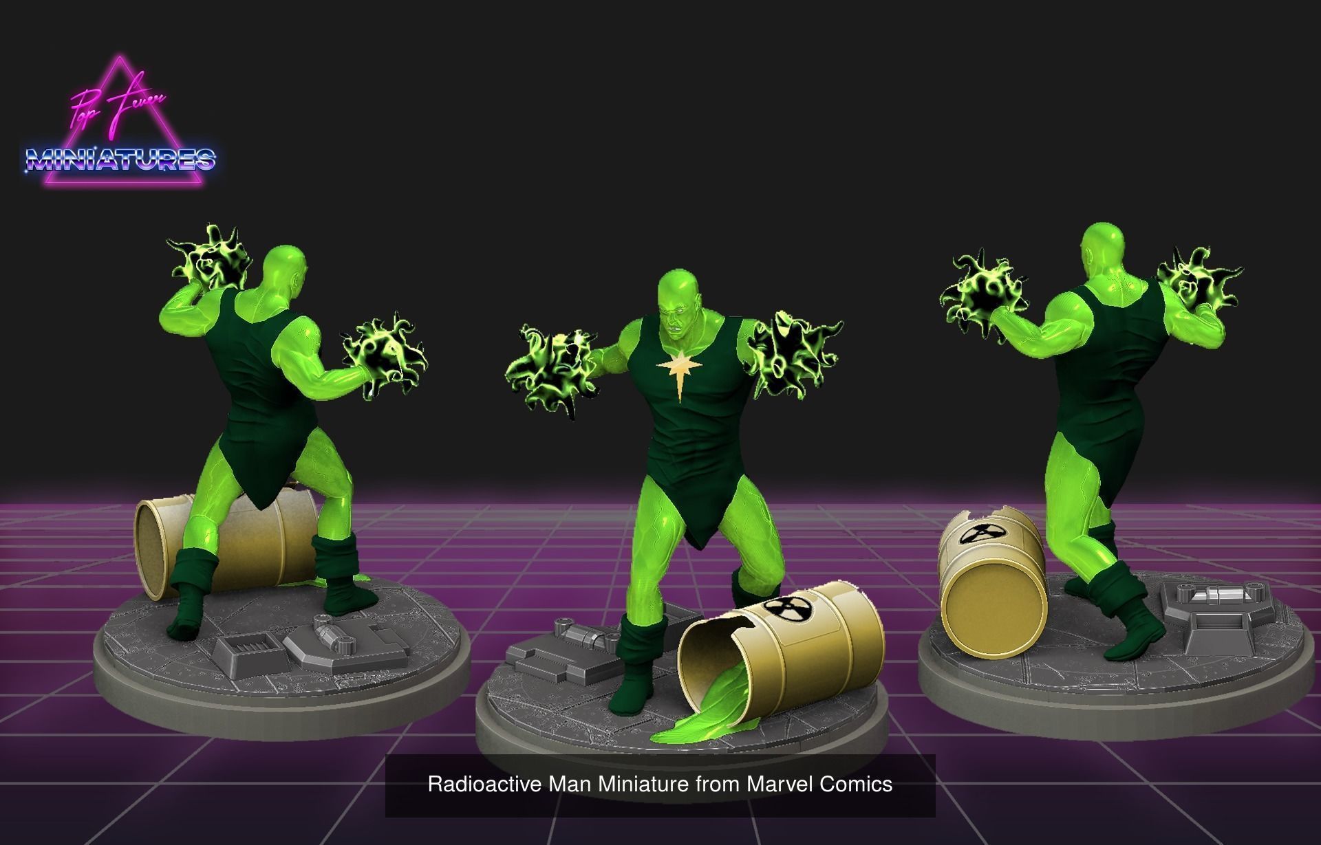 Marvel Miniatures 3D Model Collection | CGTrader