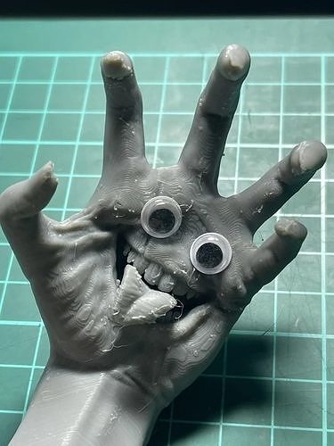 Hand Mouth thingy free 3D model 3D printable | CGTrader