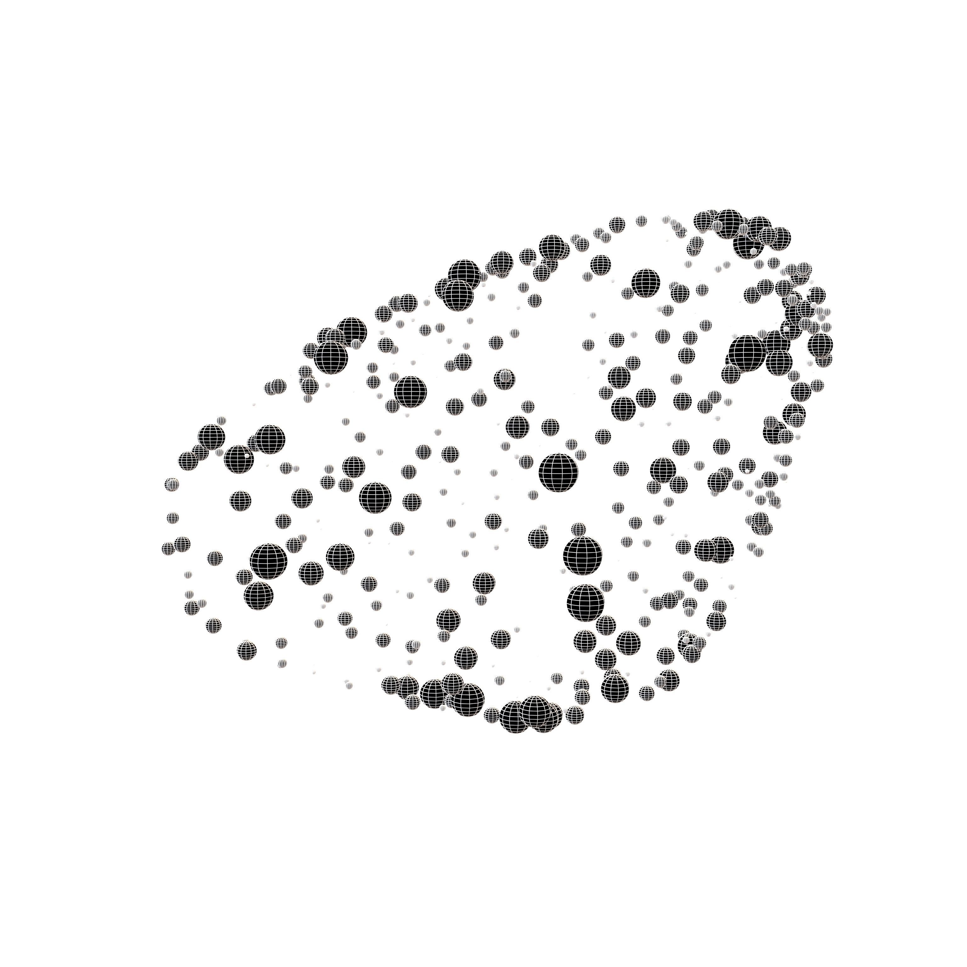 3D model Abstract Shape Dot Style V1 004 VR / AR / low-poly | CGTrader
