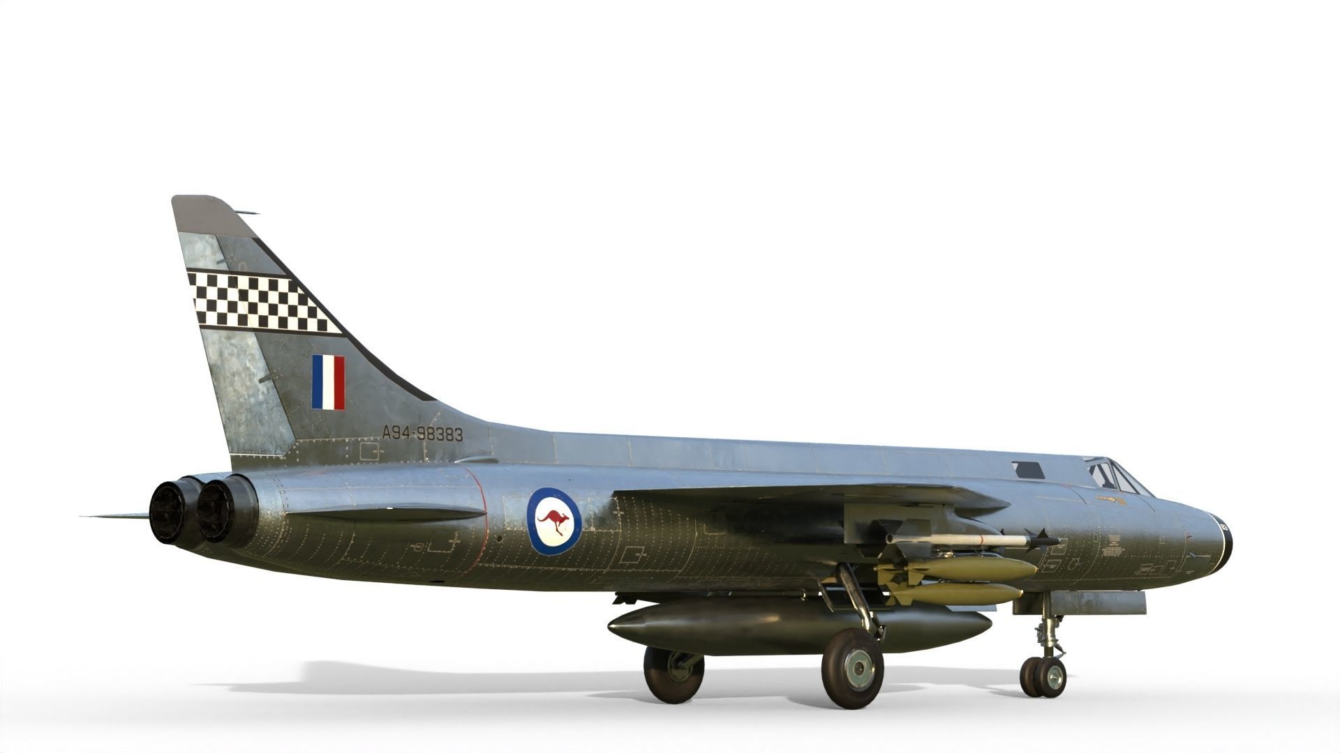 Commonwealth CA-23 Fighter 3D model | CGTrader