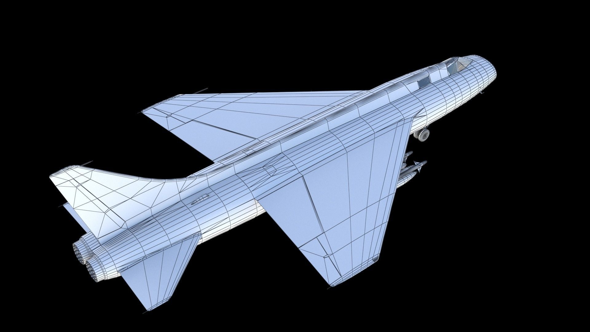 Commonwealth CA-23 Fighter 3D model | CGTrader