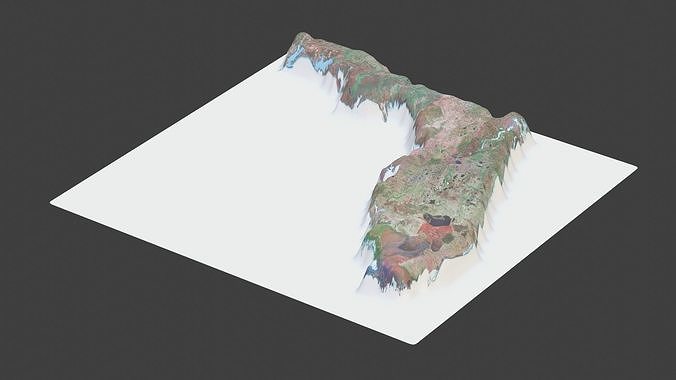 3D model Florida State VR / AR / low-poly | CGTrader
