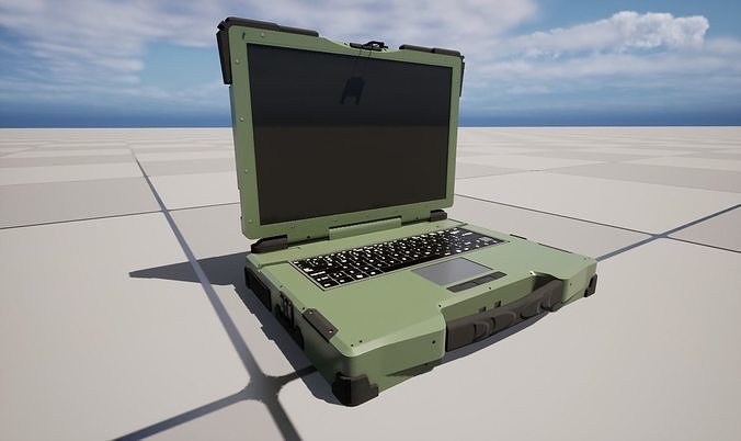 Toughbook Rugged Laptop 3D model | CGTrader