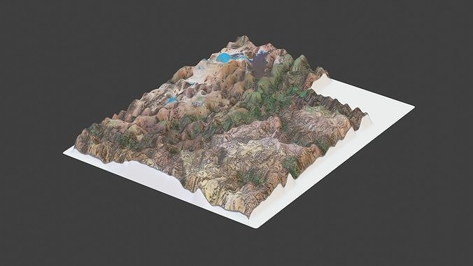 3D model Utah State VR / AR / low-poly | CGTrader