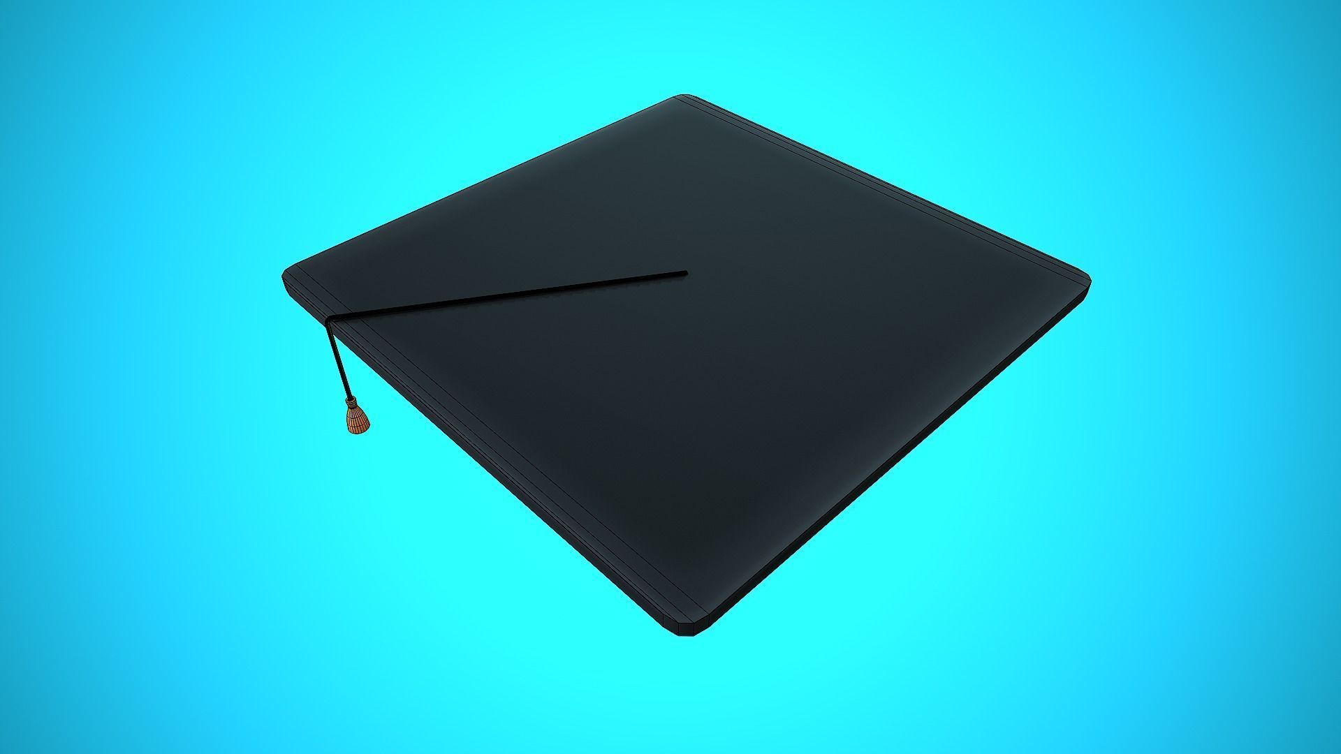 3D model GRADUATION CAP CARTOON STYLIZED VR / AR / low-poly | CGTrader