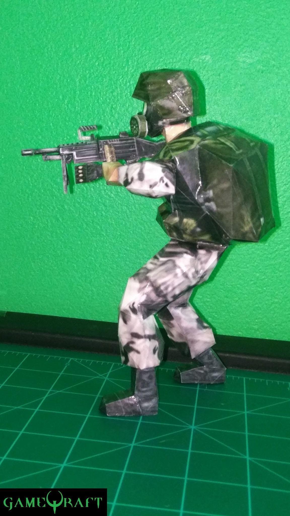 ADRIAN SHEPHARD HALF-LIFE OPPOSING FORCE - PAPERCRAFT TEMPLATE 3D model ...