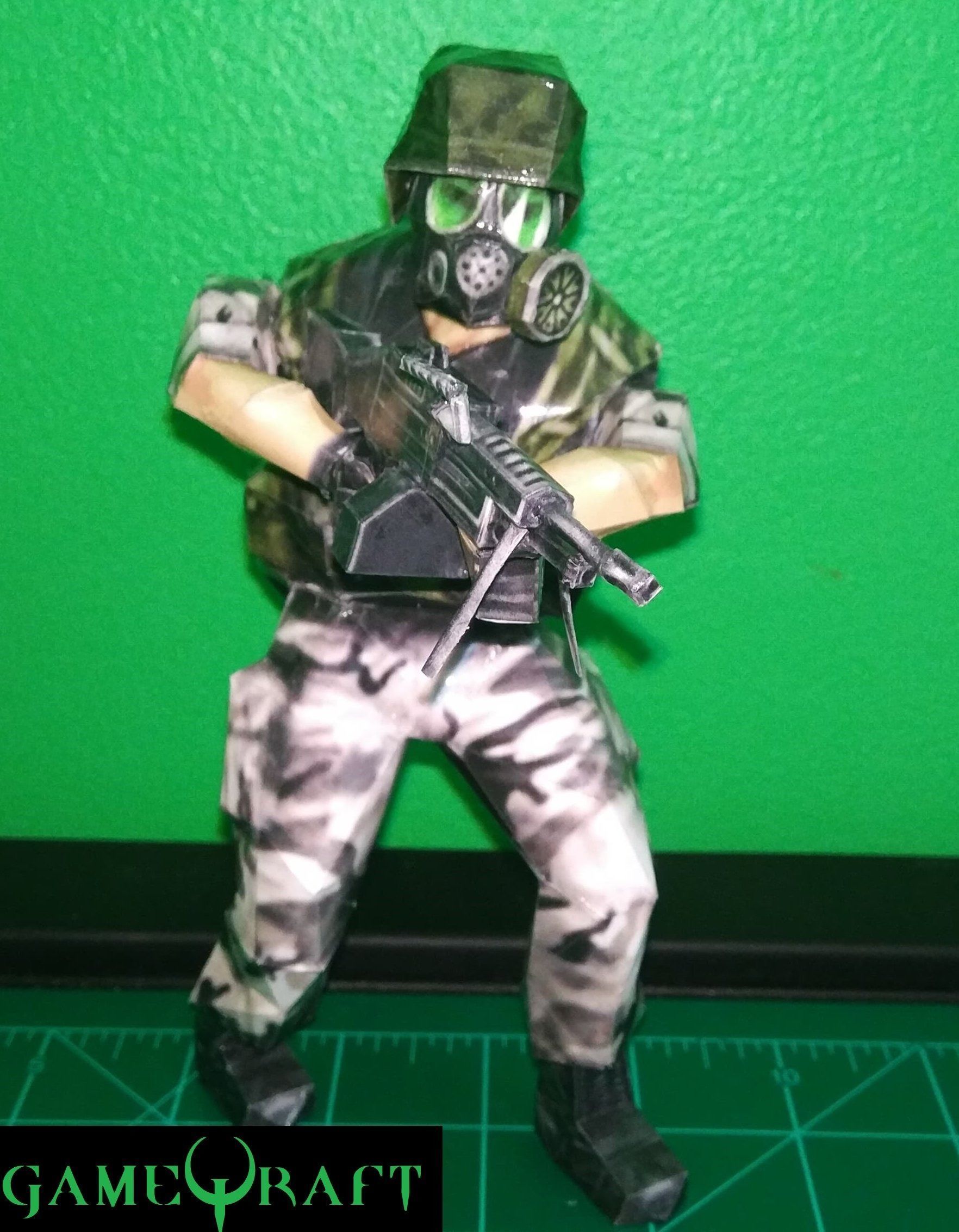 ADRIAN SHEPHARD HALF-LIFE OPPOSING FORCE - PAPERCRAFT TEMPLATE 3D model ...