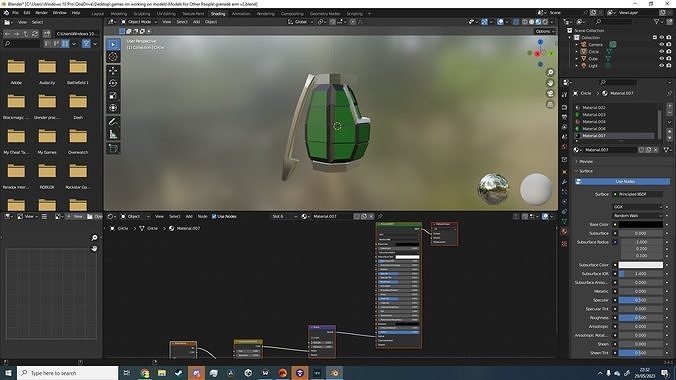 grenade arm from MHA 3D model | CGTrader