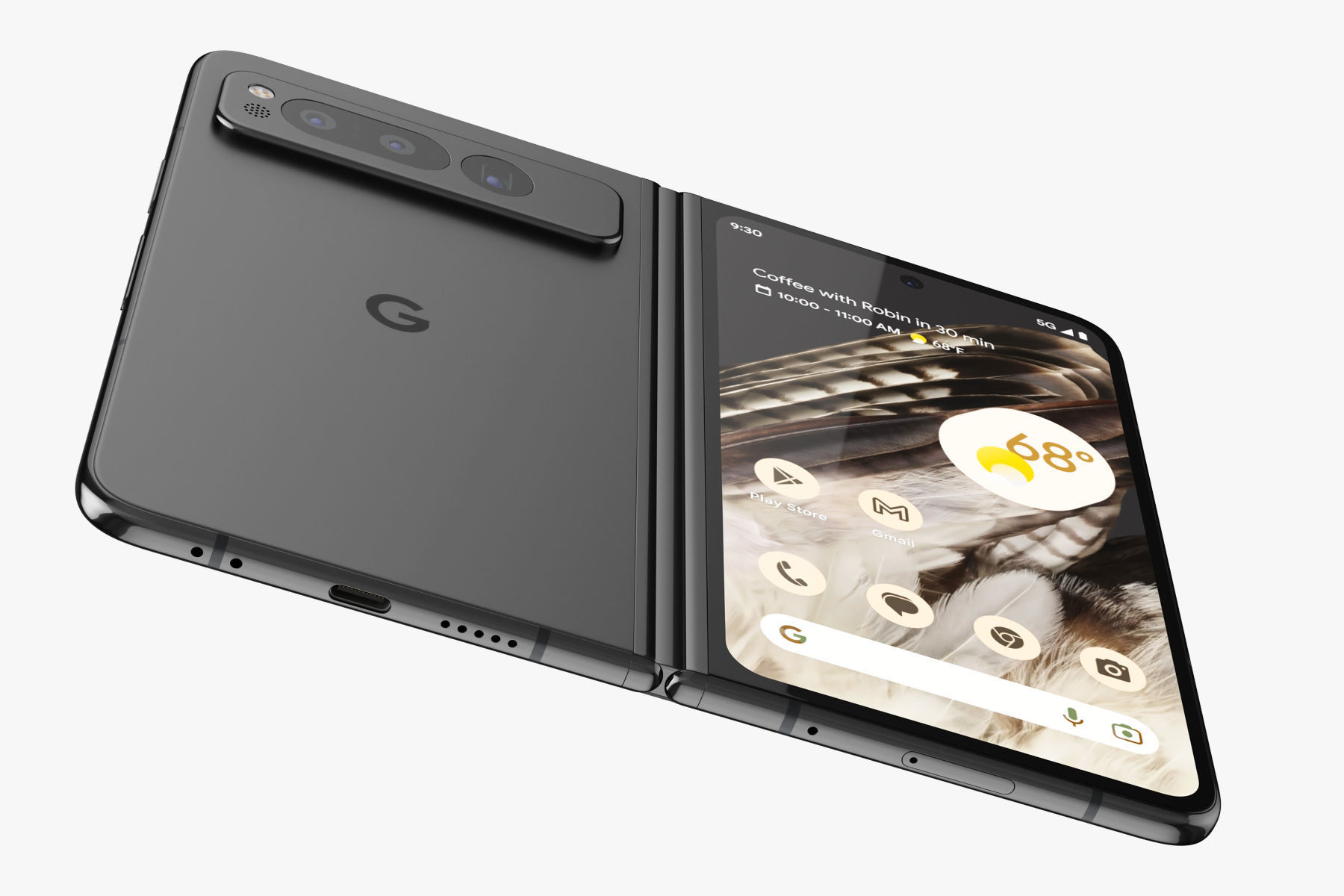 Google Pixel Fold All Colors 3D model animated rigged | CGTrader