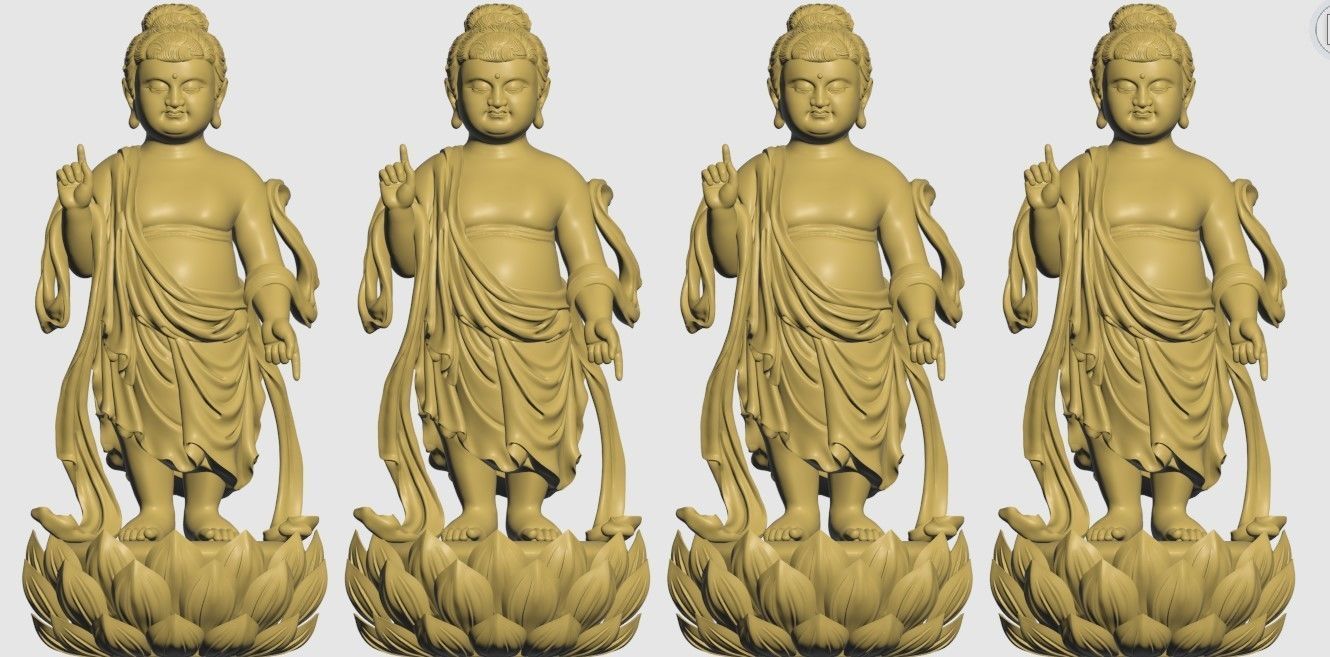 3D PRINTED MODEL OF BUDDHA BIRTH MODEL 3D model 3D printable | CGTrader