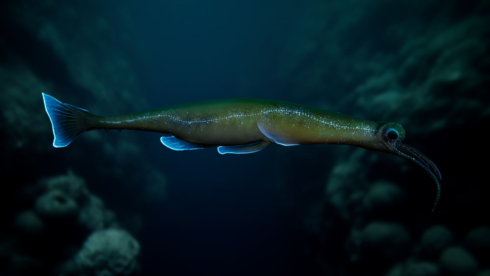 3D model Alien Fish - Scifi Fantasy Creatures - Unreal Engine Support ...