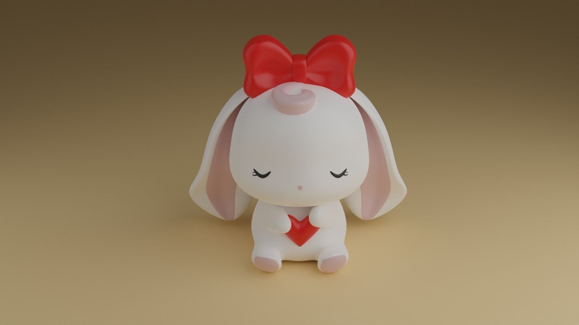 bunny 3D model 3D printable | CGTrader