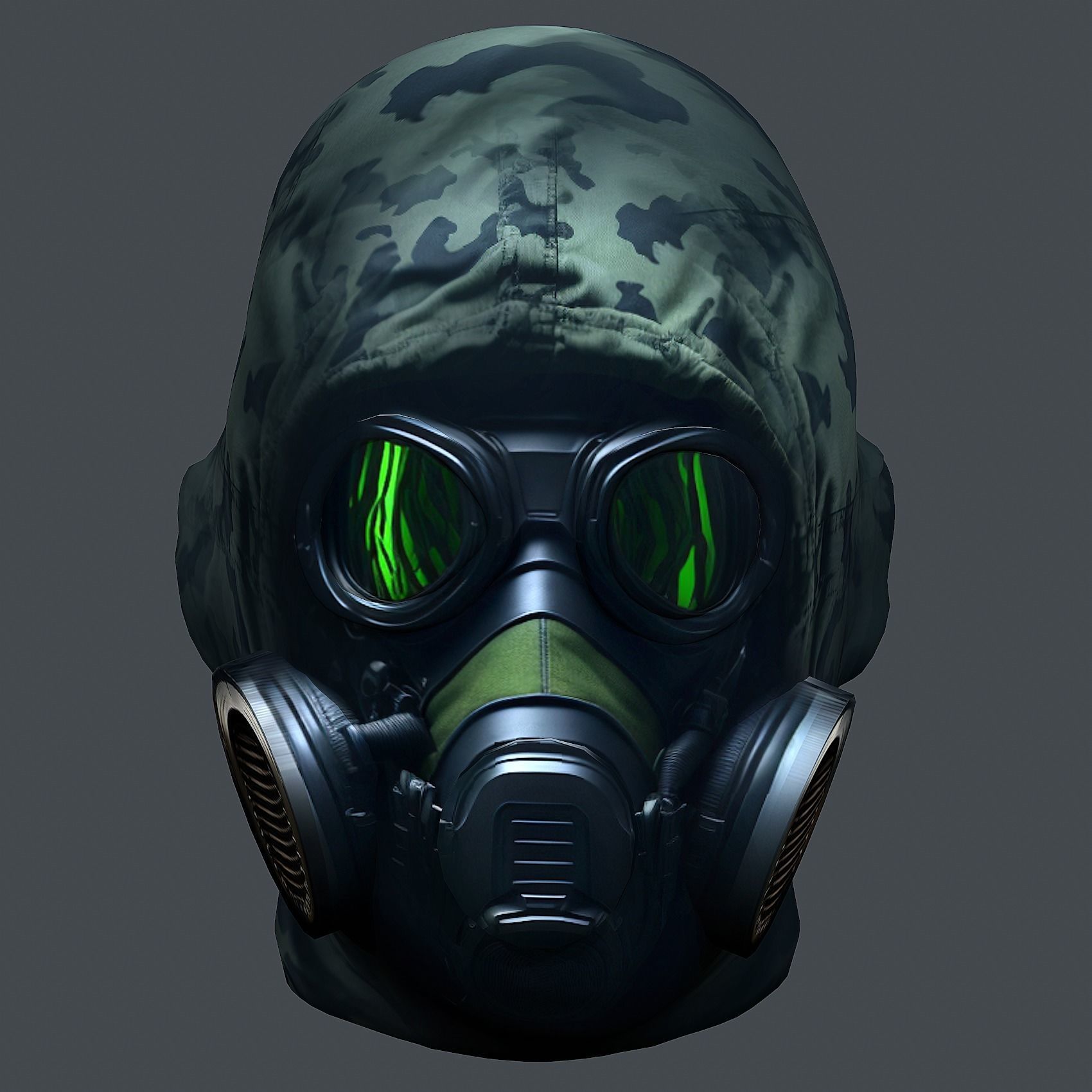 3D model Helmet 3d model military combat Military Low-poly VR VR / AR ...